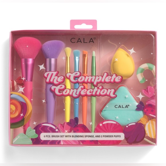 Cala | Makeup | Cala The Complete Confection Beauty Brush Set With ...